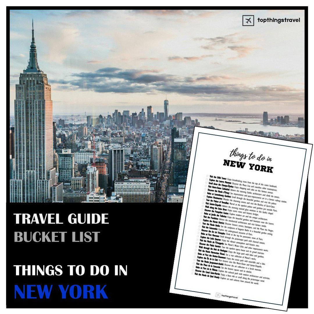 New York Travel Guide New York Bucket List New York Travel New York ...