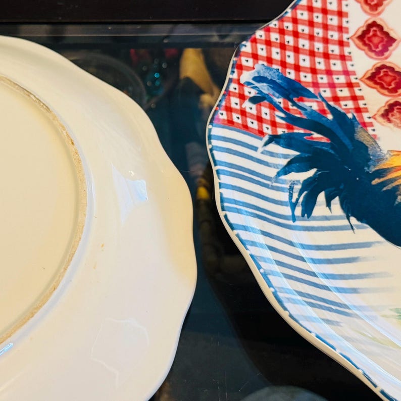 Pier 1 Imports Gallo Ironstone Dinner Plate, Featuring a Country ...