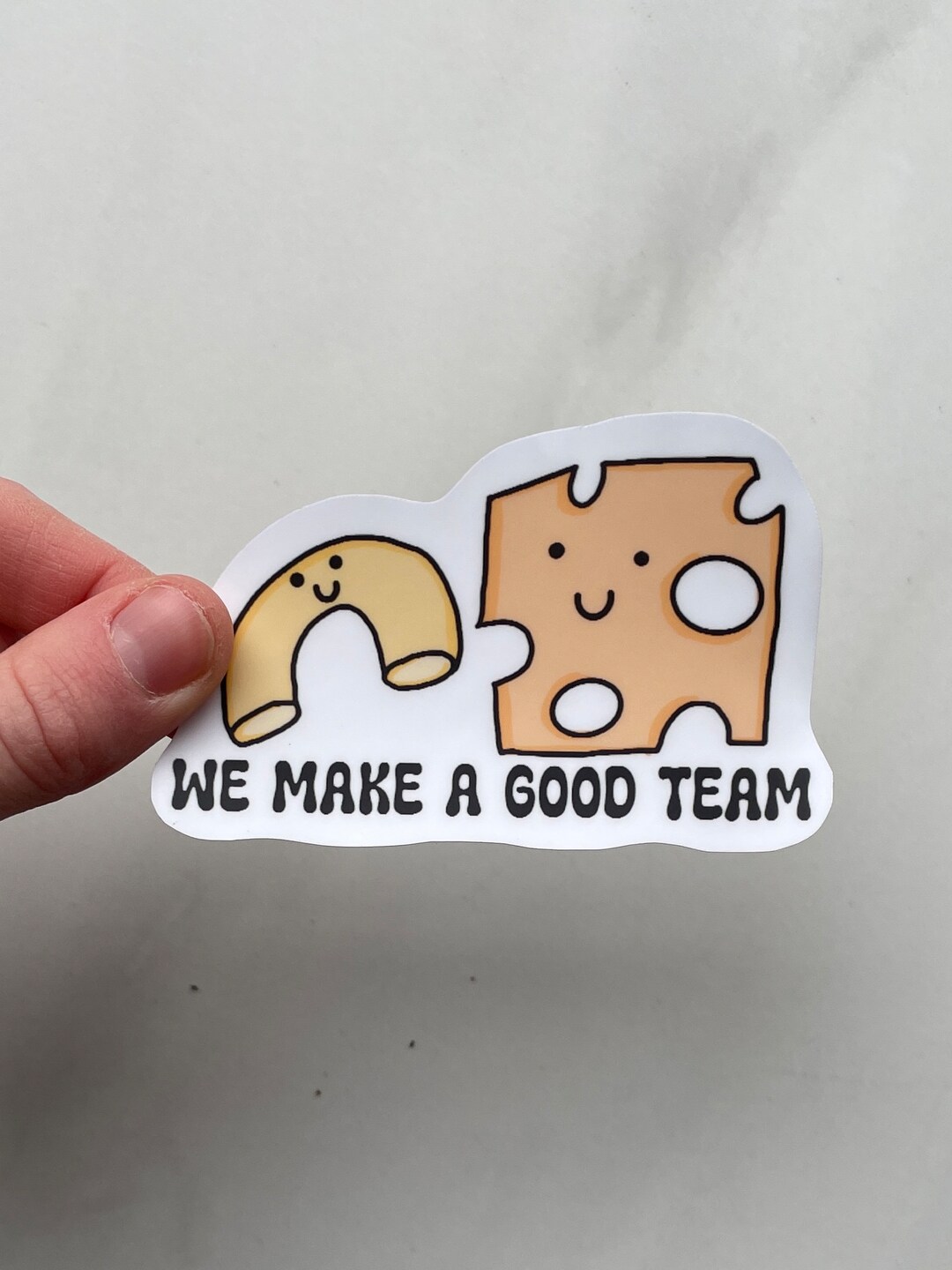 Cute Macaroni and Cheese Sticker Cute Mac Team Meme Sticker for Laptop ...