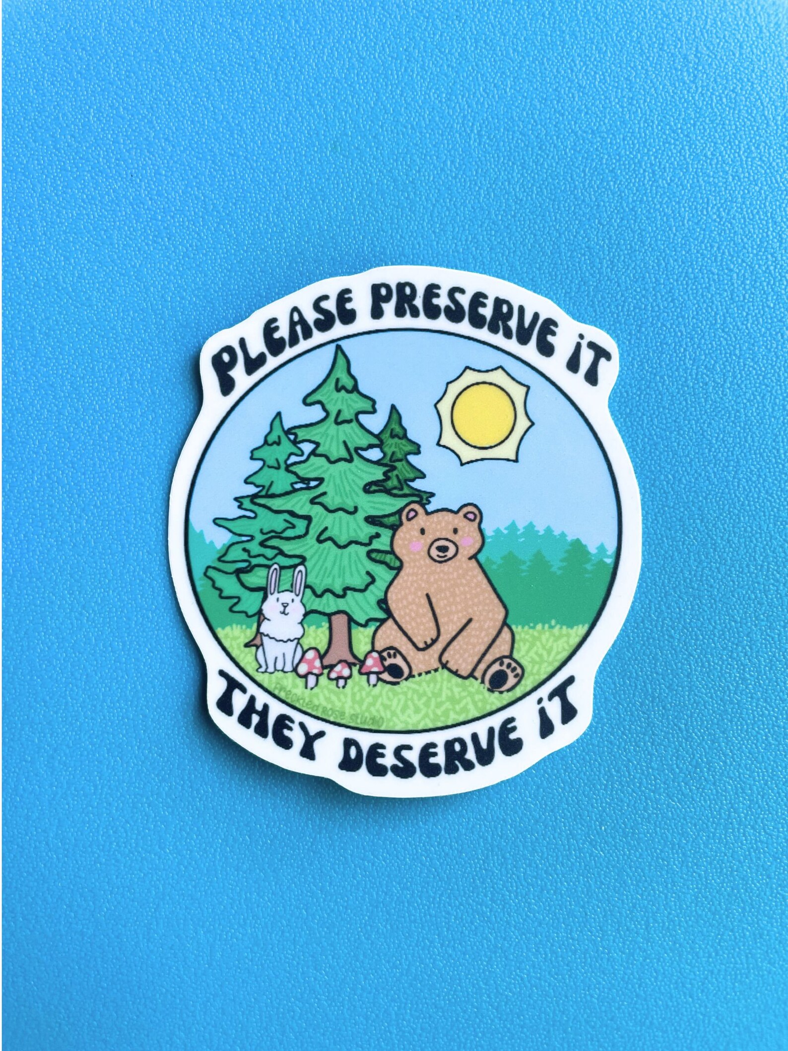 Protect Our Forests Sticker | Gorpcore | Granola Girl | Respect the ...