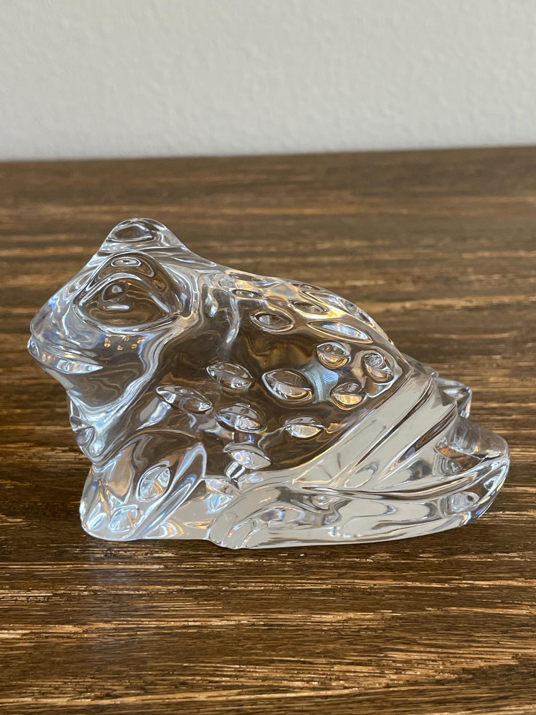 Waterford Crystal Frog Figurine Paperweight - Etsy