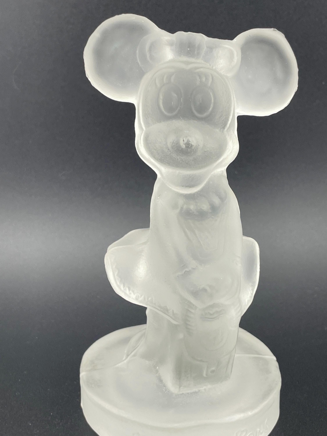 Vintage Walt Disney Productions Frosted Minnie Mouse 5" Tall - Etsy