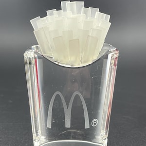 Super Rare Vintage Crystal Mcdonalds French Fries - Etsy