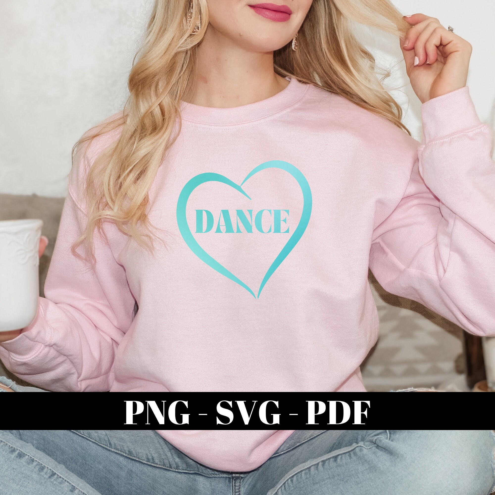 Dance SVG PNG PDF, Dance Svg, Dance Png, Dance Life Svg, Love to Dance ...