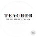 Teacher I'll Be There for You SVG PNG PDF, Friends Svg, Teach Svg ...