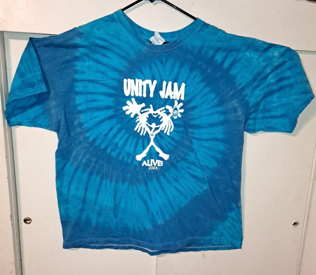 Narcotics Anonymous KMA Unity Jam ALIVE Blues Tie Dye Size 2XL - Etsy