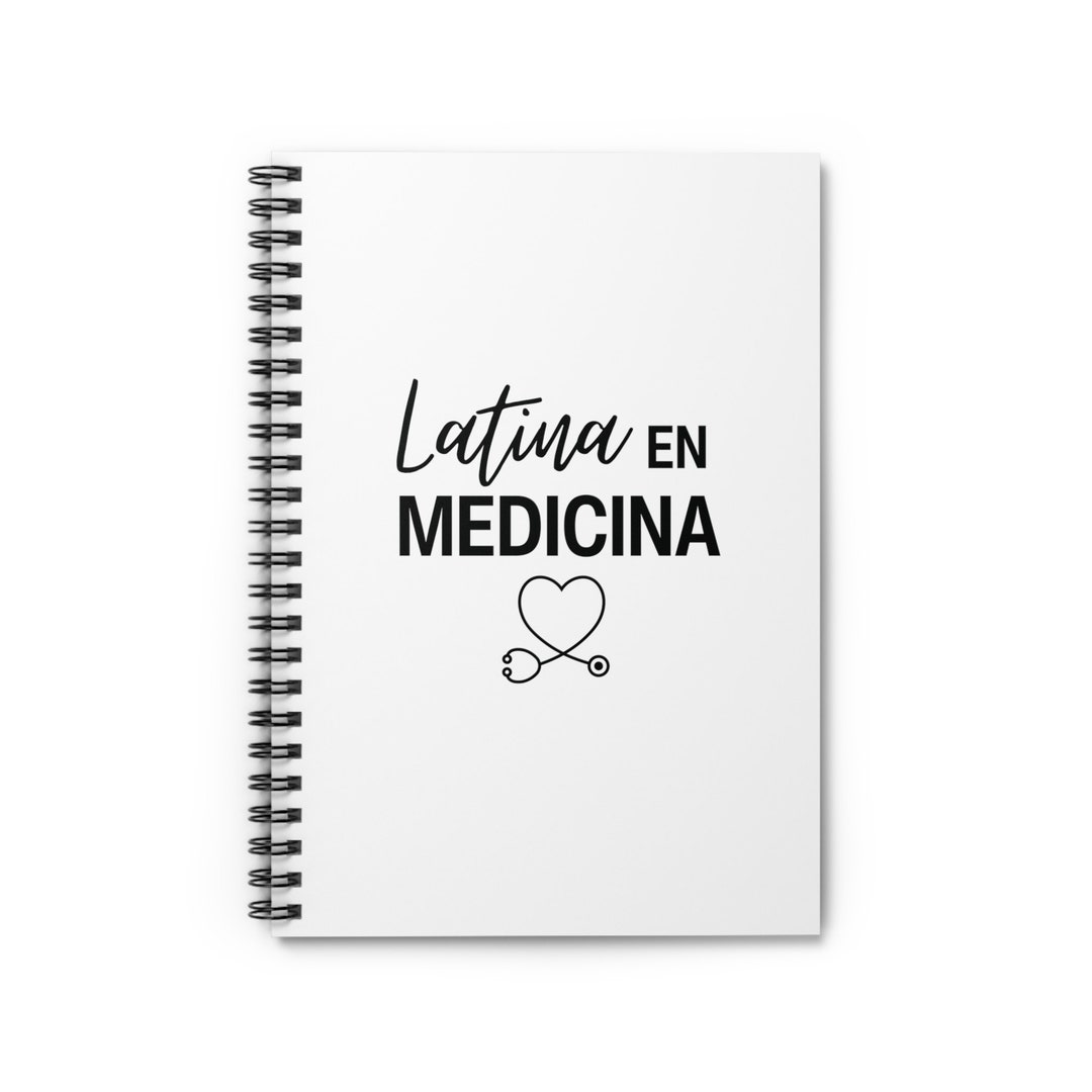 Latina En Medicina Notebook - Etsy