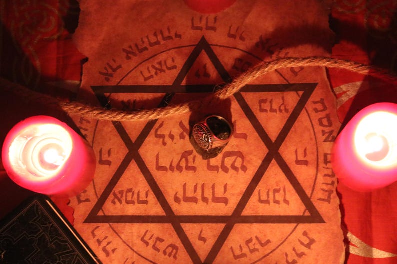 KING SOLOMON RING – Powerful Djinn Command & Domination Talisman, Jinn ...