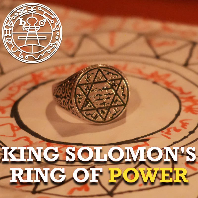 King Solomon Ring - Etsy