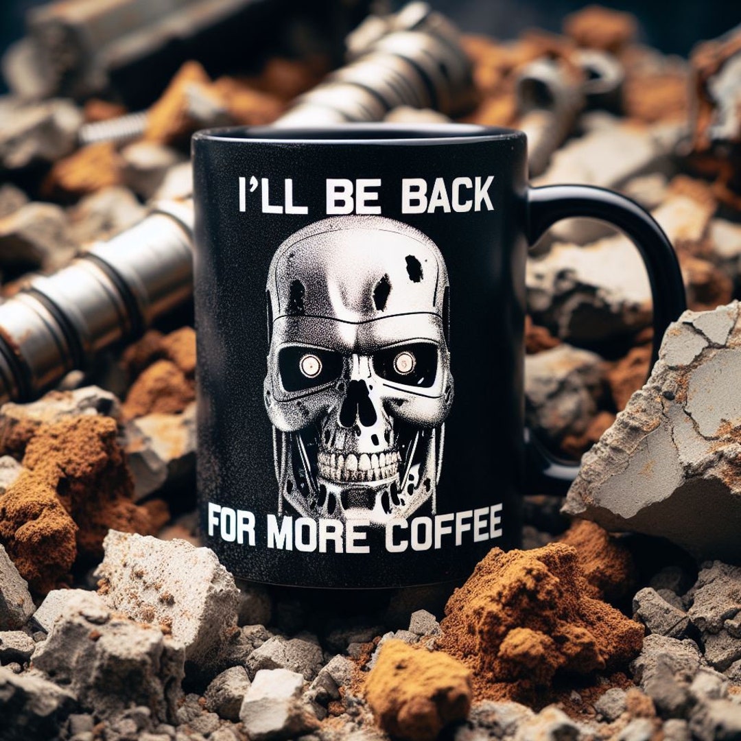 Terminator Gift Mug, 11oz. I'll Be Back - Etsy