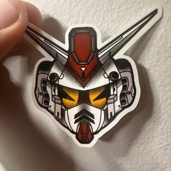Gundam Sticker - Etsy