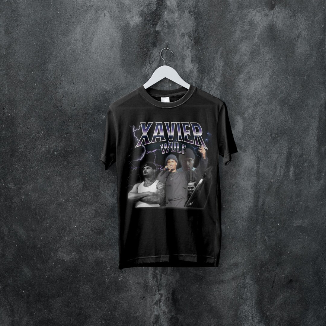 Xavier Wulf Bootleg Rap Graphic Tee, Unisex Grafik-T-Shirt - Etsy.de