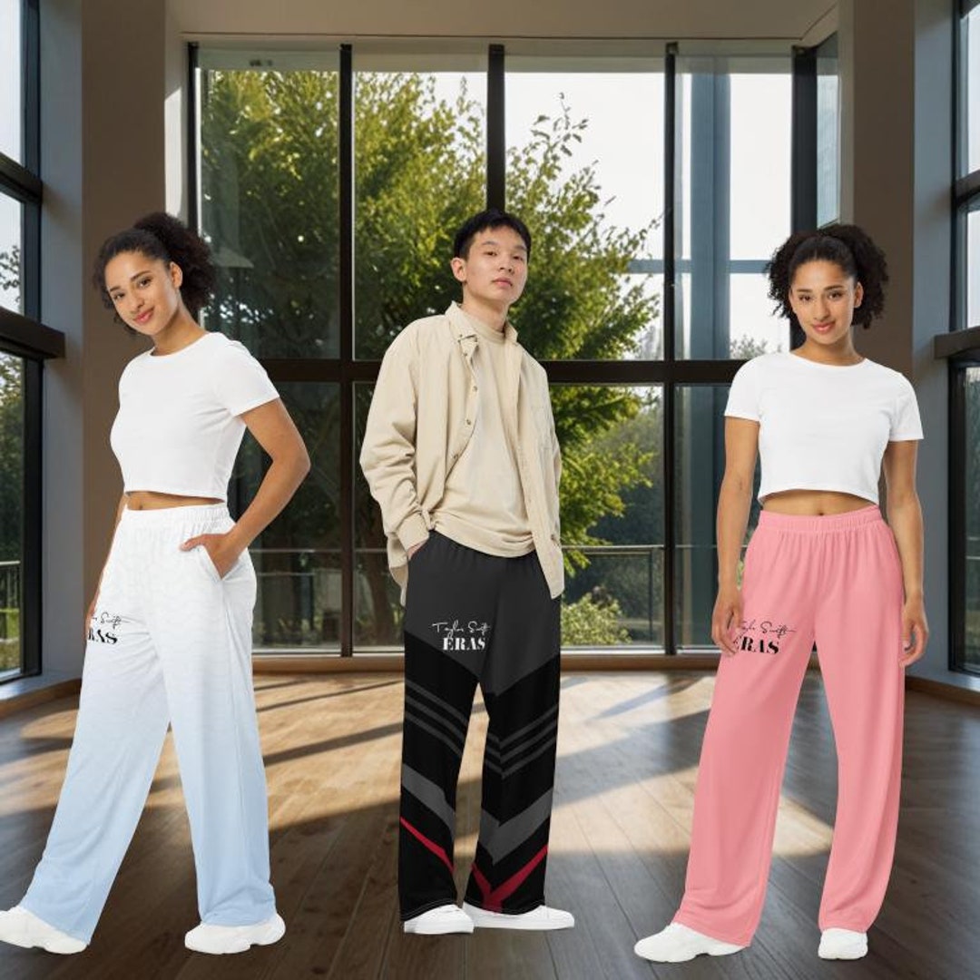 Eras Tour Unisex Wide-leg Pants. Taylor Swift Trousers or Pyjamas ...