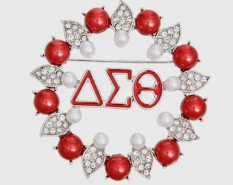 Delta Sigma Theta Sorority Pin, Delta Sigma Theta Brooch, DST ...