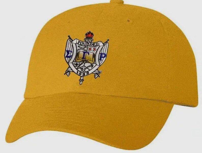 Sigma Gamma Rho Gold Hat - Etsy