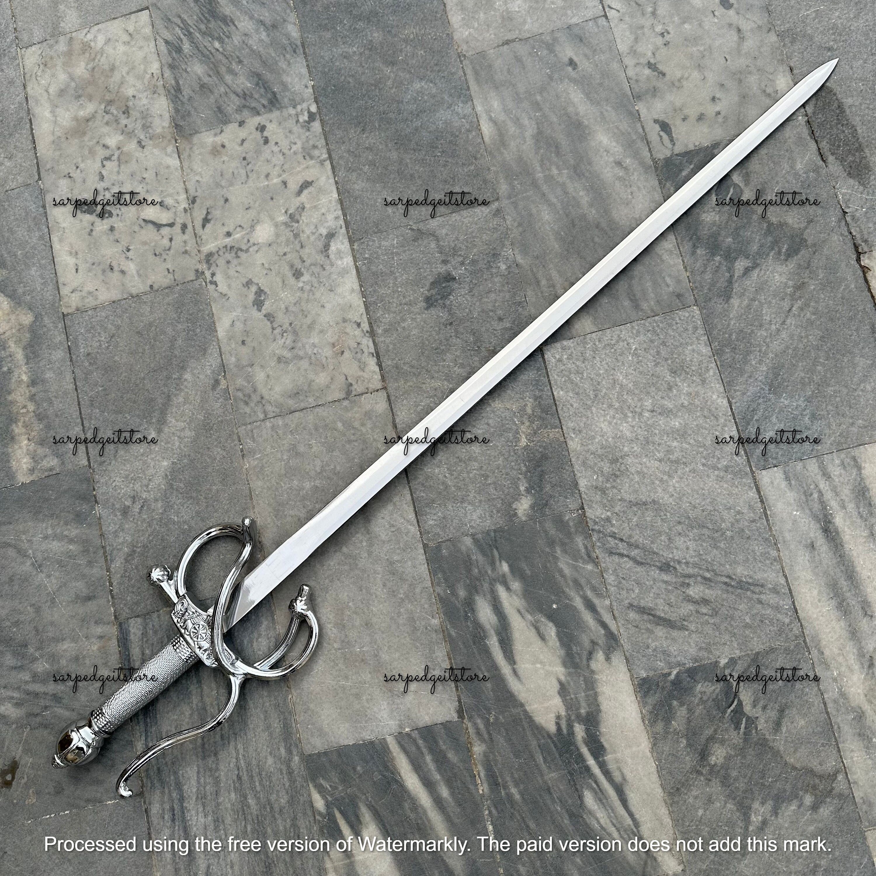 Medieval Rapier Sword, Legend of Zoro, Replica Sword, Cosplay Sword ...