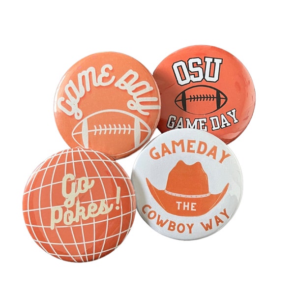 Game Day Buttons - Etsy