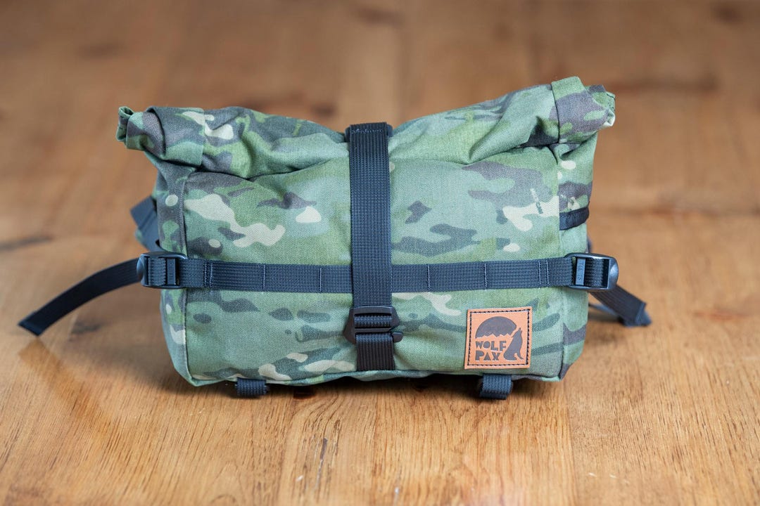Big Smokey Hip Pack -- Roll Top Waist Pack - Etsy