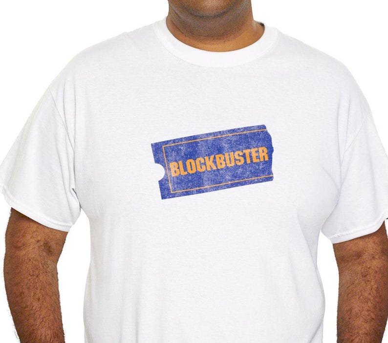 Vintage Logo Blockbuster Tshirt - Etsy