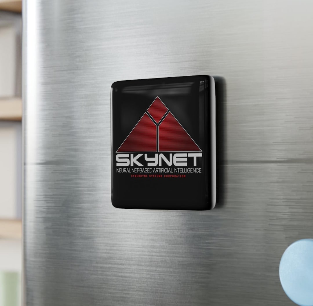 Skynet Terminator Porcelain Magnet - Etsy