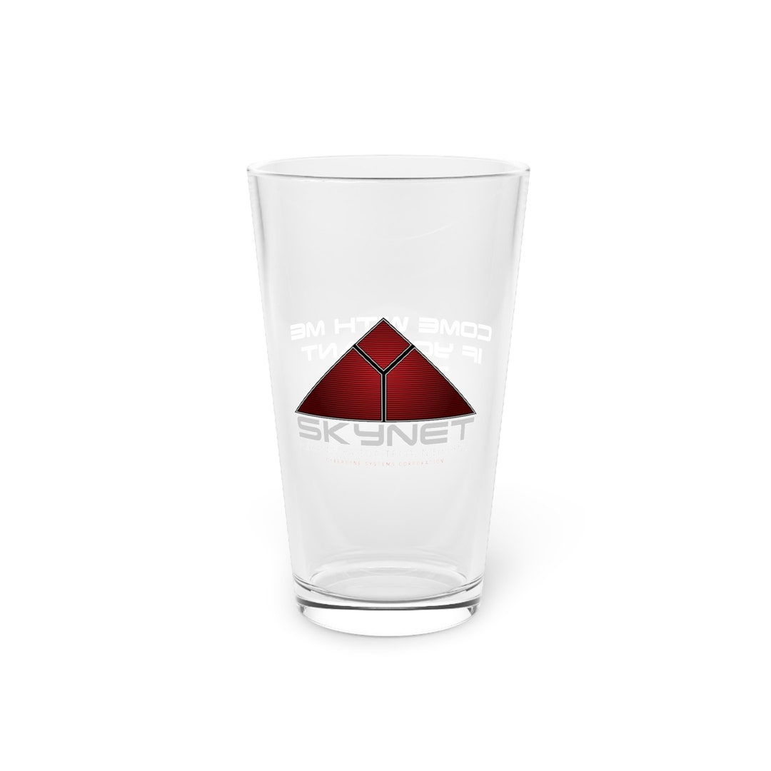 Terminator Skynet Pint Glass: Kyle Reese Quote Movie Glass - Etsy