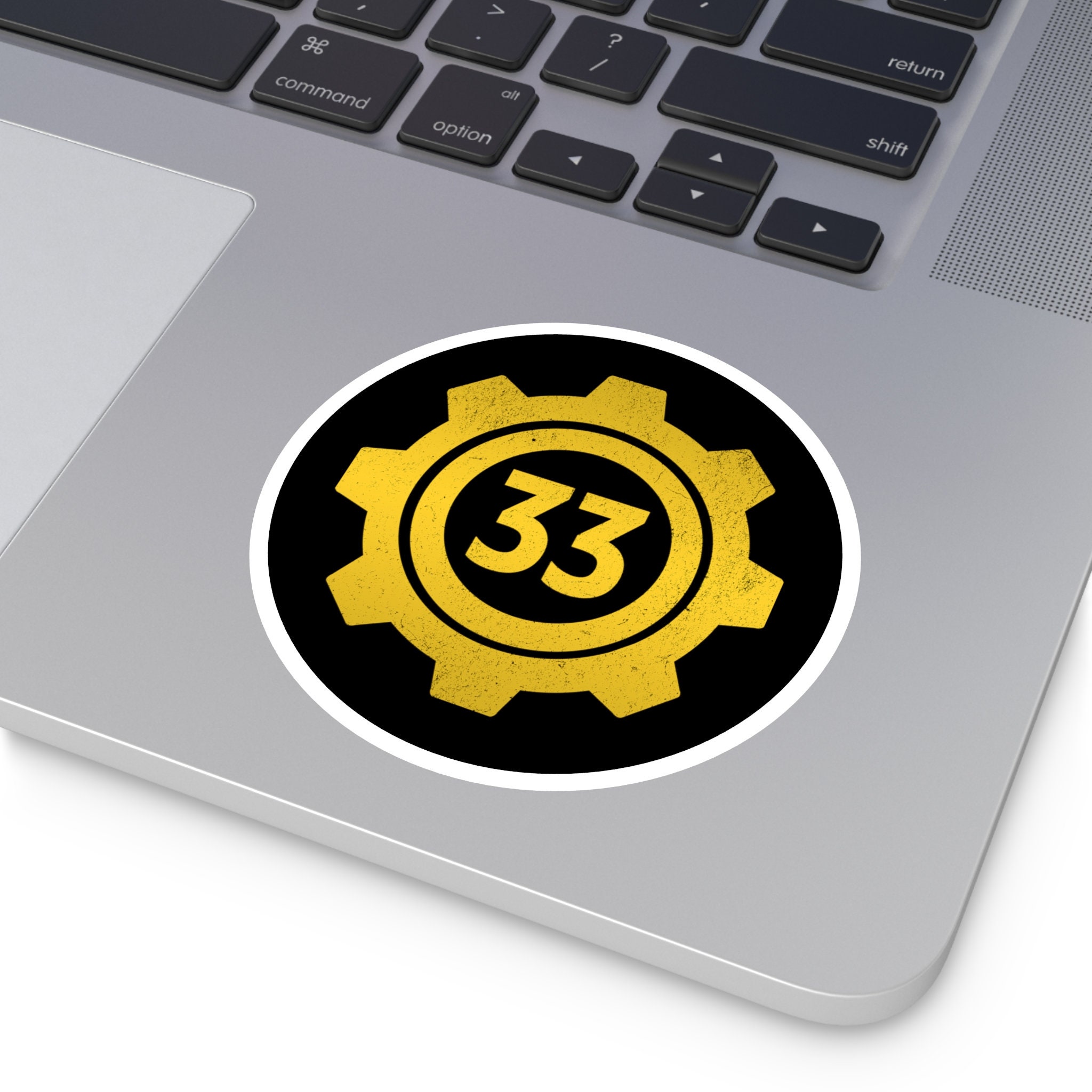 Vault 33 Vault Tec Fallout Sticker - Etsy
