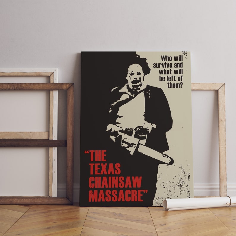 I 1974 I the Texas Chain Saw Massacre Poster I Vintage Orijinal Poster ...
