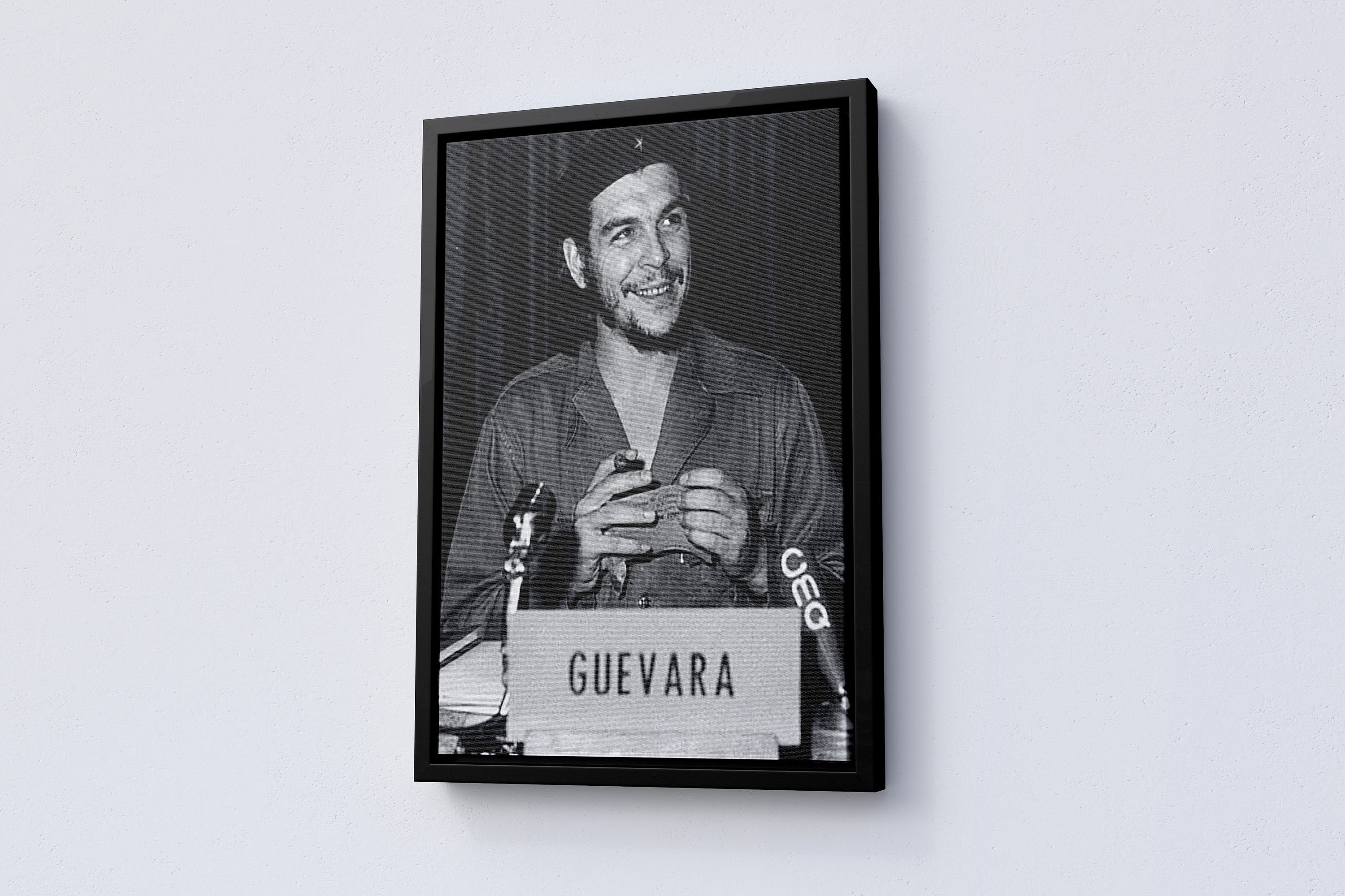 Che Guevara Wall Art , Che Guevara Poster, Black and White Poster ...