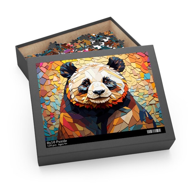 Panda Puzzle - Etsy