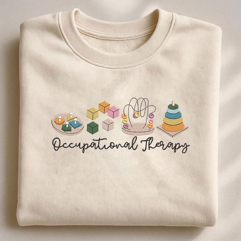 Occupational Therapy Machine Embroidery File, Special Education Embroidered File, Sped Teacher ...