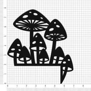 Reversible Mushroom Door Corner - Mushroom Door Topper - Mushroom Door ...