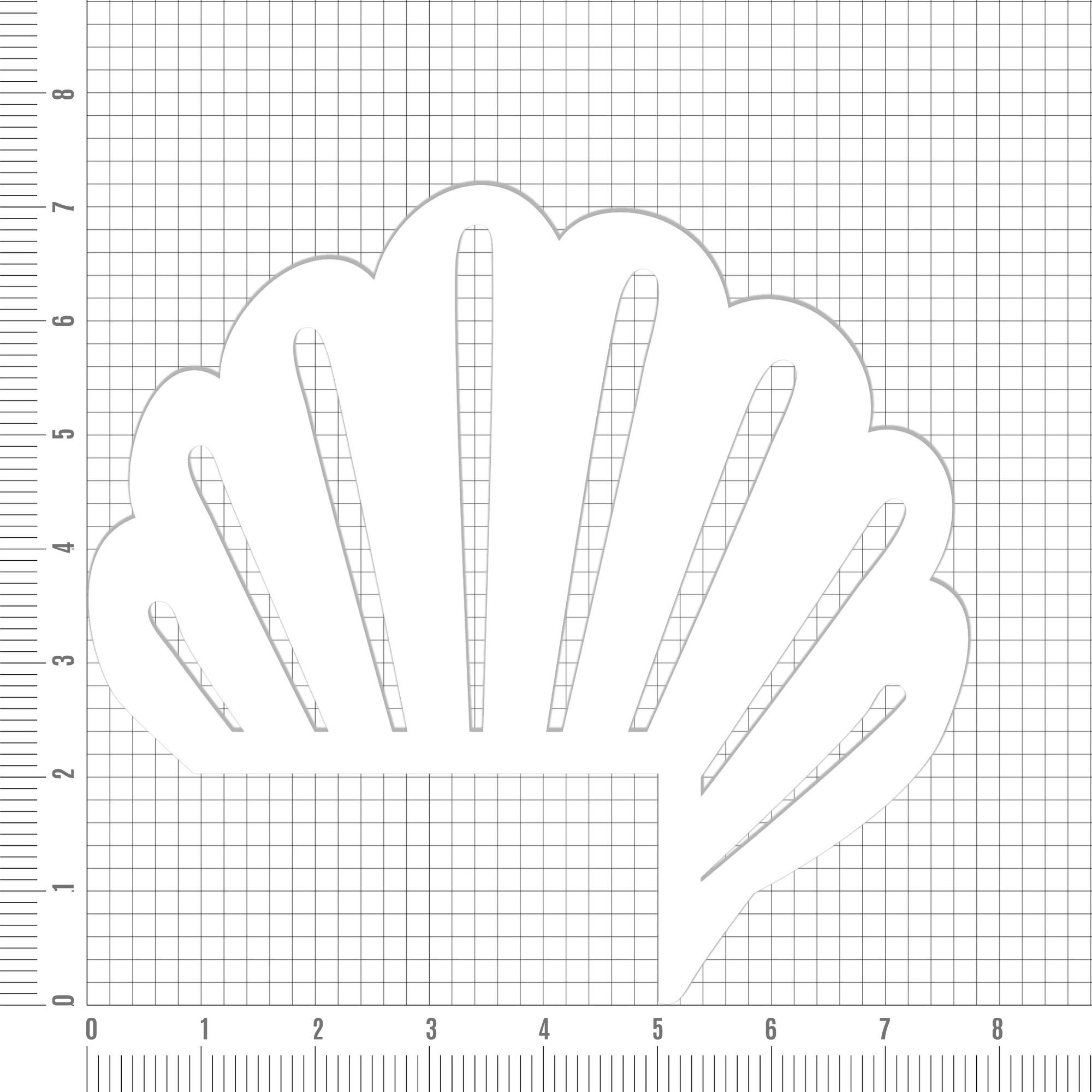 Reversible Sea Shell Door Corner Beach Door Topper Scallop Shell Door ...