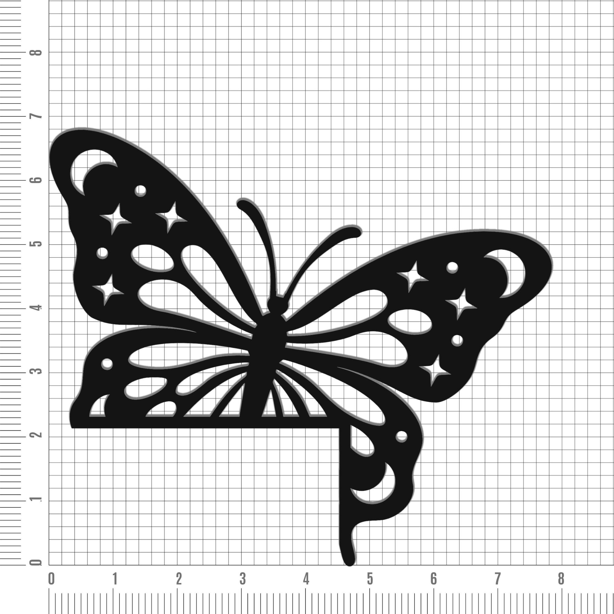Celestial Butterfly Door Corner - Butterfly Door Topper - Butterfly ...