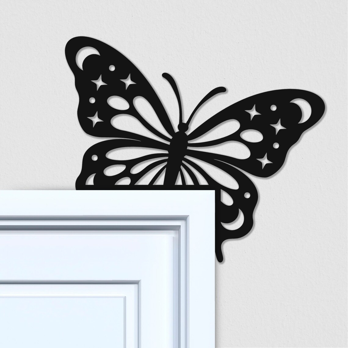 Celestial Butterfly Door Corner - Butterfly Door Topper - Butterfly ...
