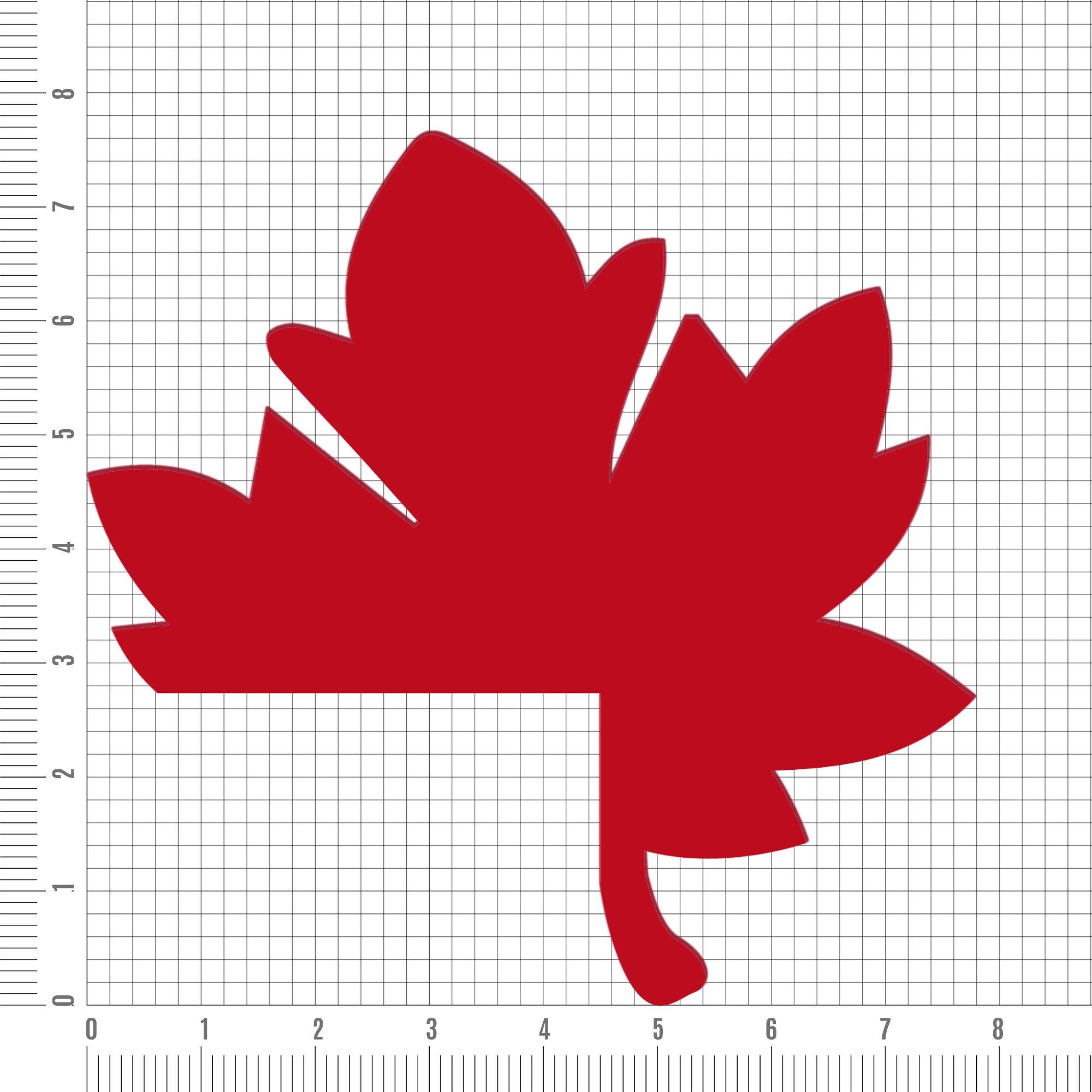 Red Autumn Leaf Door Frame Topper Autumn Door Corner Maple Leaf Door ...