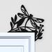 Dragonfly Garden Door Corner - Dragonfly Door Topper - Dragonfly Door ...