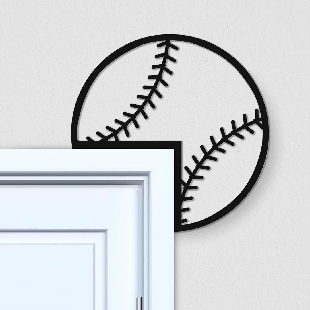 Baseball Door Frame Decoration - Baseball Doorway Decoration - Baseball ...