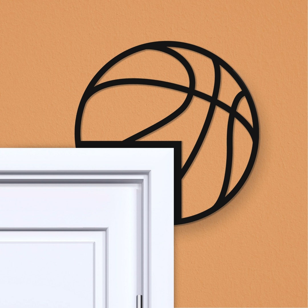Basketball Door Frame Decoration Basketball Room Decorations Basketball ...