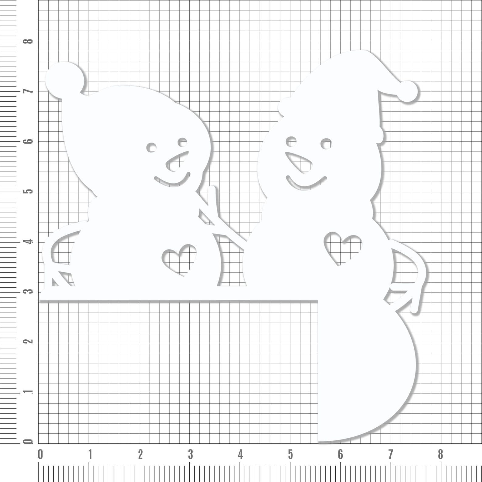 Mr and Mrs Snowman Door Topper Snowman Couple Door Corner Christmas ...