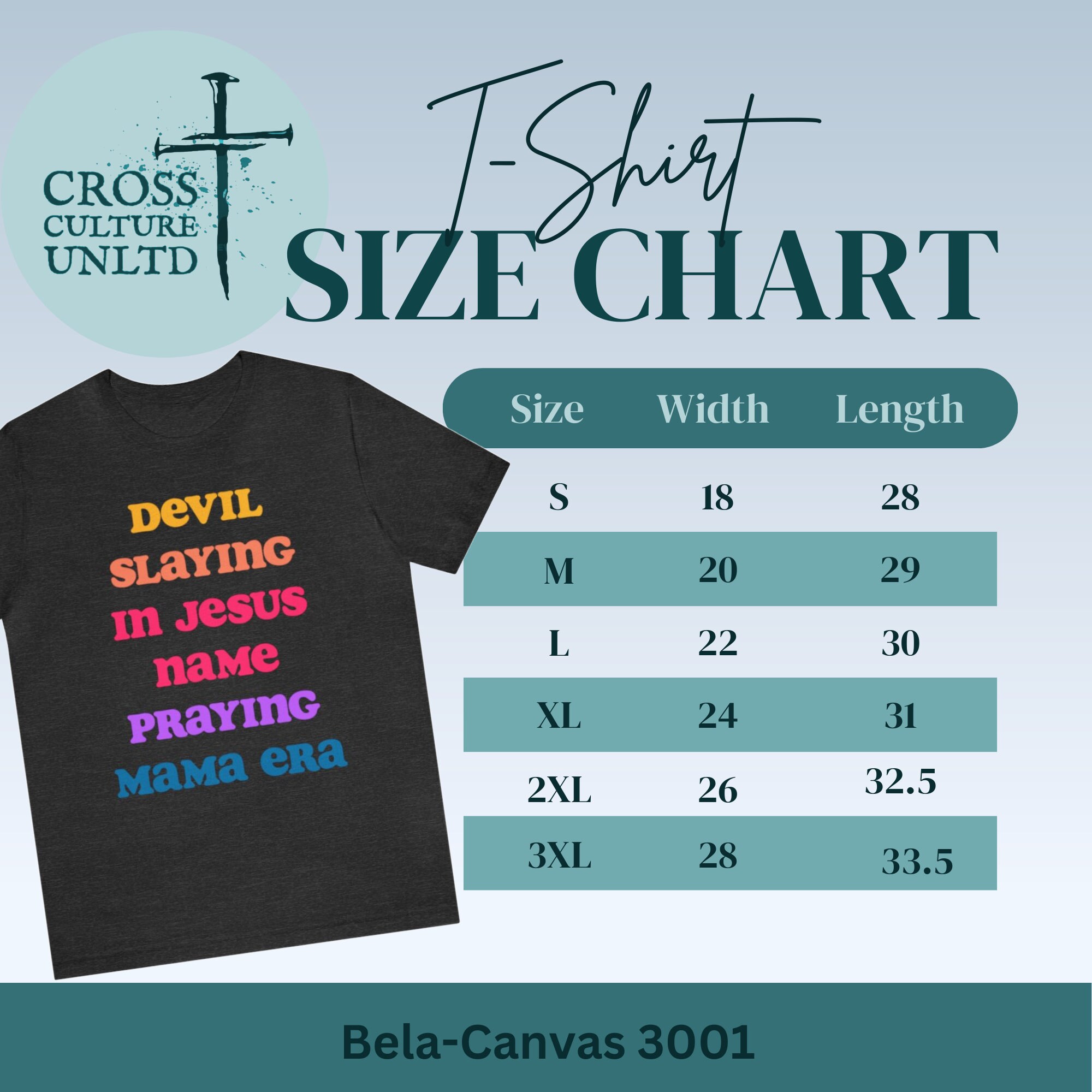 Devil Slaying, Faith Tee Shirt, Christian Religious Apparel, Shirt ...