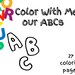 ABC Coloring Pages Alphabet Words and Pictures 27 Pages of Educational ...