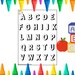 ABC Coloring Pages Alphabet Words and Pictures 27 Pages of Educational ...