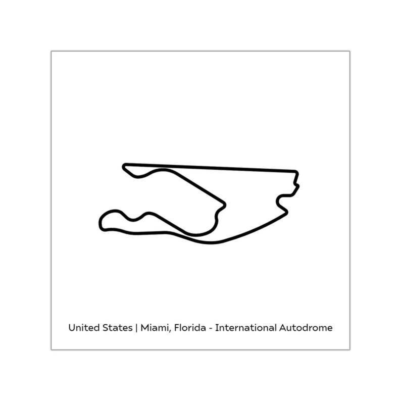 Race Circuit - International Autodrome - Miami, Florida, United States ...