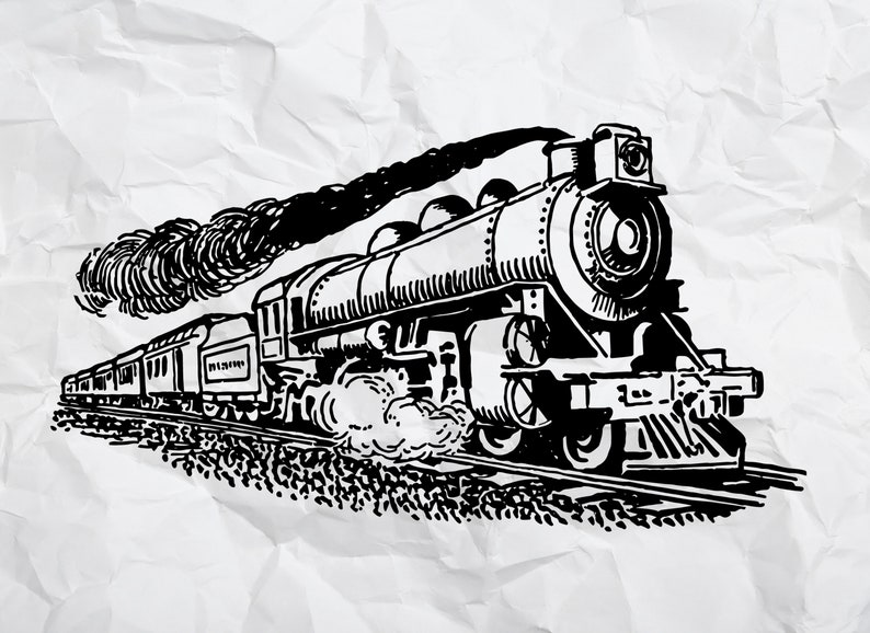 Train Svg Bundle Locomotive Svg Bundle Trains Png Bundle Trains Svg