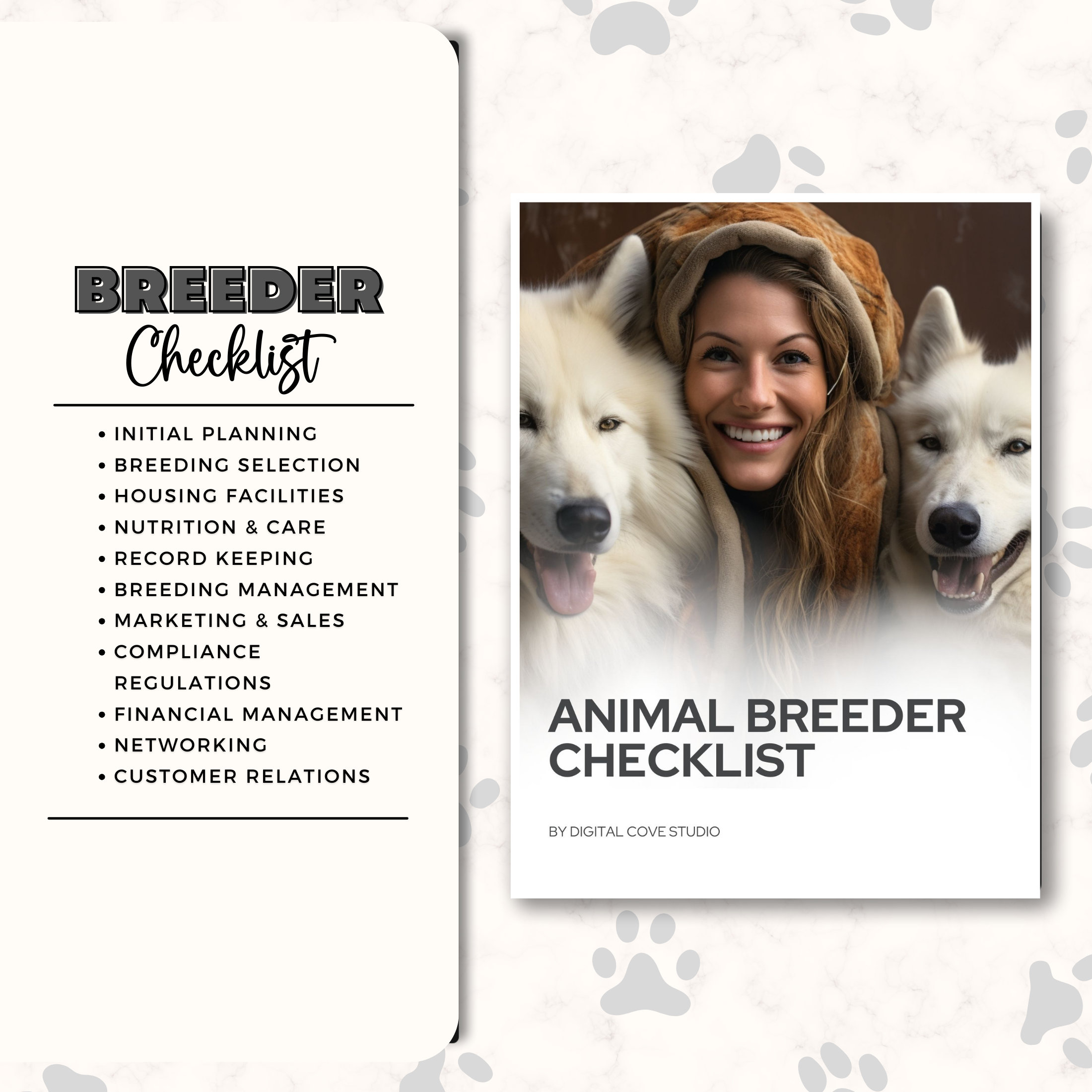 Animal Breeder Checklist Guide/guide for New Breeders/breeder Education ...