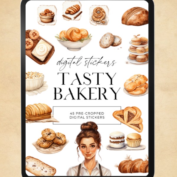 Bread Baker Stickers - Etsy