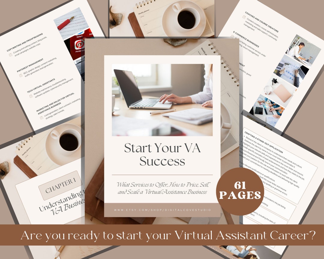 Virtual Assistant Guide/guide to Starting a Virtual Assistant Career ...