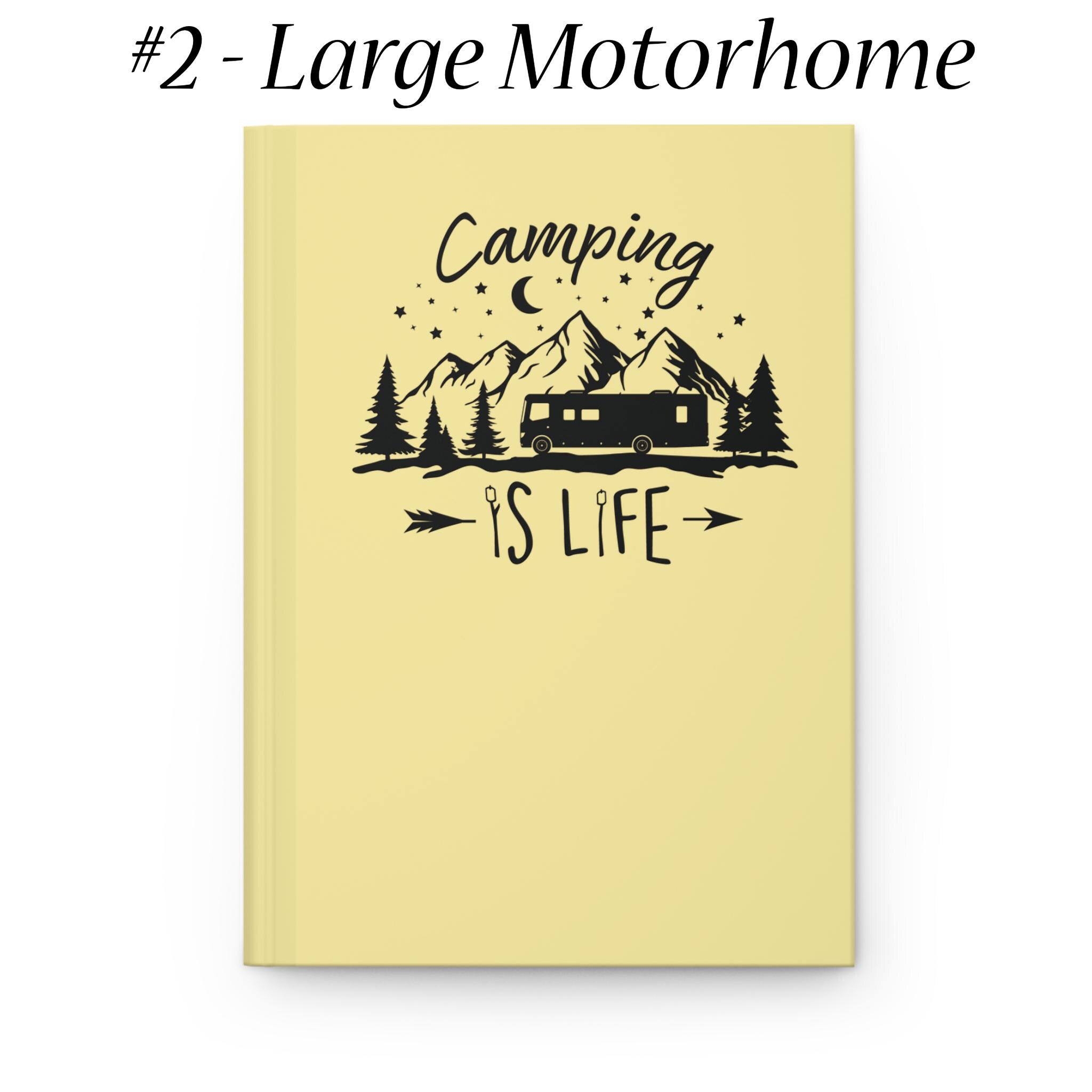 Personalized "camping is Life" Journal Notebook RV Journal Camper Gift ...