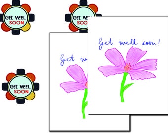 Get Well Soon Digital Download - Etsy