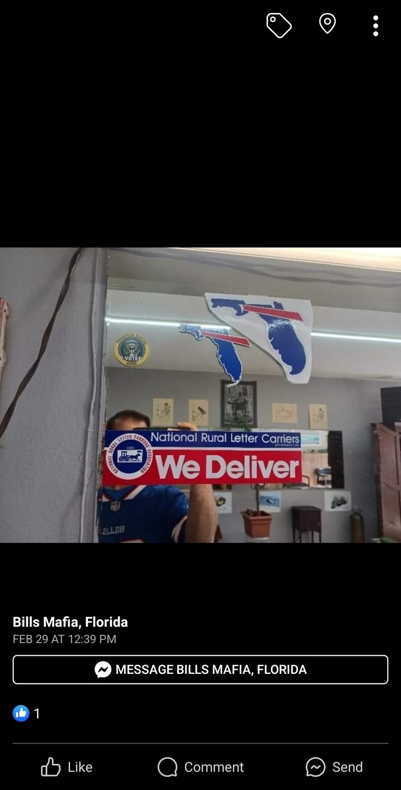 Bills Mafia, Florida Decal - Etsy